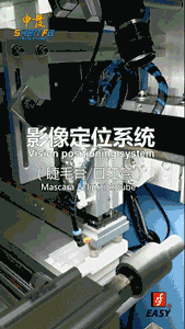 Mascara lipstick Vision positioning system