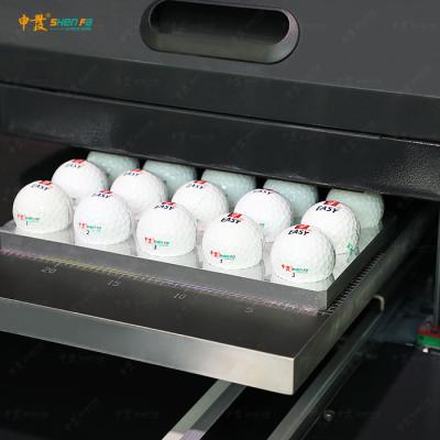 China High Speed Digital Ink Jet Printing Machine for Golf Ball Printing - Flatbed Industrial Printer for Multiple Materials for sale