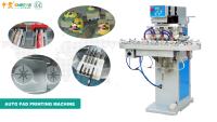 China 4 Color Automatic Pad Printing Machine For Pen barrels 6000pcs/hr for sale
