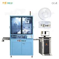 China Lifting Loading Cap Side Automatic Screen Printing Machine PLC Control for sale