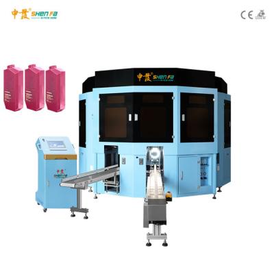 China Six Color Automatic Screen Printing Machine For Plastic Bottles for sale