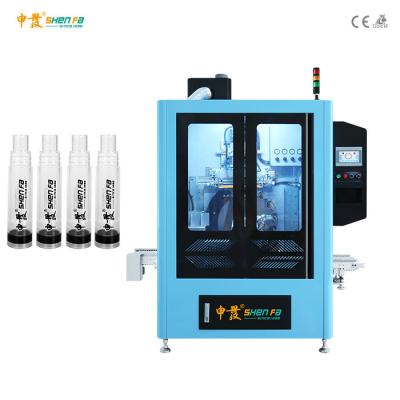 China Two Color 0-360 Degree Automatic Screen Printing Machine for Cylindrical Products for sale