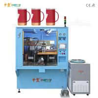 China Semi Automatic 1-2 Colors Screen Printing Machine For Slightly Conical Shape Products for sale