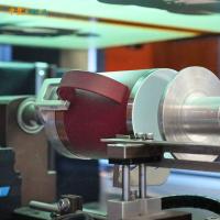 China Semi Automatic 1-2 Colors Screen Printing Machine For Slightly Conical Shape Products for sale