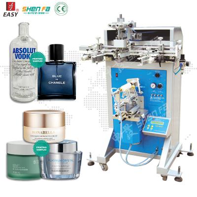 China Cream Jars Cone Shape Screen Printing Machine For Cosmetic Packaging for sale