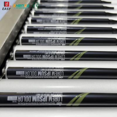 China Cosmetics Pen Barrel Screen Printing Machine 3 Colors Automatic Servo for sale