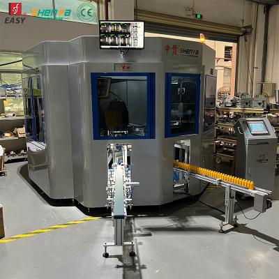 China Automatic Servo Screen Printing Hot Stamping Machine 3 Colors For Cosmetics Flacons for sale