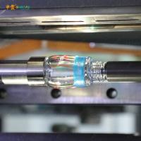 China Cosmetic Glass Bottles Automatic Screen Printing Machine For Cream Flacons for sale