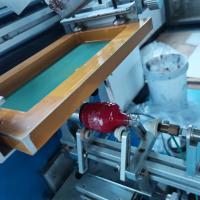 China Semi-Automatic Screen Printer for Bottles Cups Glass SF-400 for sale