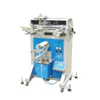 China Semi Automatic Screen Printing Machine for Round and Flat Surfaces Suitable for Glass Bottles Plastic Bottles and Cylindrical Containers for sale