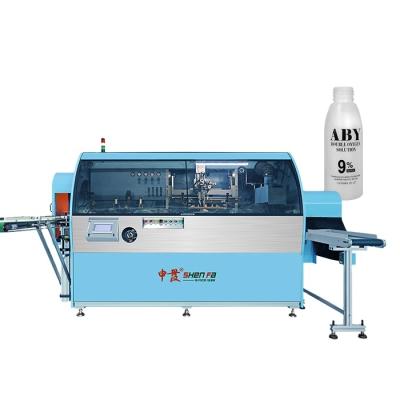 China Fully Automatic Screen Printing Machine with 70pcs/min High Productivity for Round Bottles and Plastic Milk Bottles 380V for sale