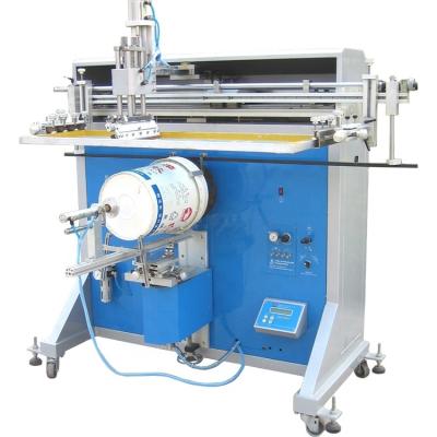 China Semi-Automatic Screen Printing Machine with Max. φ330mm*400mm Print Size AC220V 50Hz 60w and 9pcs/min Max Speed for sale