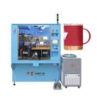 China Semi-Automatic Screen Printing Machine for Water Bottles with Pneumatic Operation and Dia.(13-100)xL(25-280)MM Print Size for sale