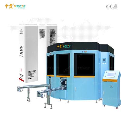 China Auto Servo Control  Square Plastic Bottle Screen Printing Machine for sale