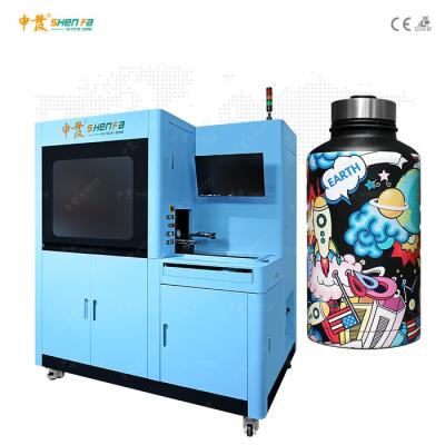 China SF-IL620 Semi-Automatic 3D Digital Inkjet Printing Machine for Bottles with One-Pass Printing and Automatic Platform for sale