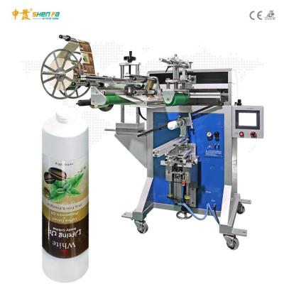 China SF-SL400 Semi Automatic Tube Bottle Labeling Machine AC220V 50Hz 1.5KW for 20-160mm Diameter Tubes for sale