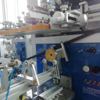 China SF-400 Semi-Automatic Screen Printing Machine for Cylindrical Objects - 350×250mm Print Area, 20pcs/min Speed for sale