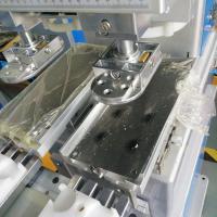 China SF-S2/C Two Color 220V Pad Printing Machine for Wooden Plastic Bottle Caps 100x150mm Plate 30pcs/min for sale