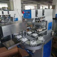 China SF-S2/C Two Color 220V Pad Printing Machine for Wooden Plastic Bottle Caps 100x150mm Plate 30pcs/min for sale
