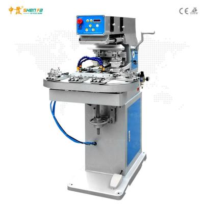 China 8 Station Barrels Dolls Silicon Electric Pad Printing Machine for sale