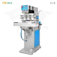 China SF-M4/S Shuttle Style Silicon Four Color Pad Printing Machine - 100×200mm Cliche, 10pcs/min Speed for sale