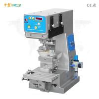 China SF-MINI 60W Desktop Pad Printing Machine with 100x100mm Cliche Size and 30pcs/min Speed for sale
