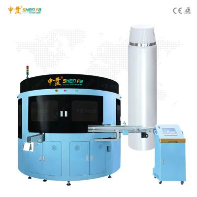 China SF-SHR516 Four color screen printing machine for soft tube for sale