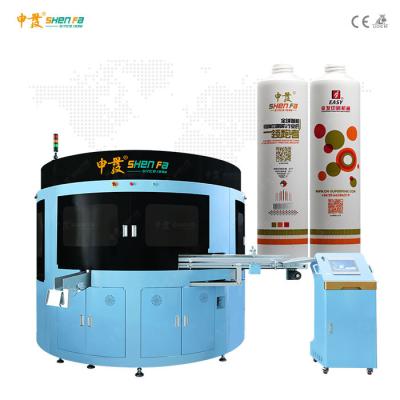 China Colors Overprinting Tubes Silk Screen Printing Machine With Vanishing for sale