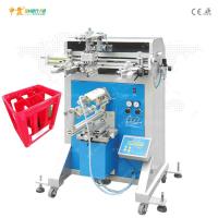 China SF-400 Semi-Automatic Screen Printing Machine 350x250mm for Plastic Crates 20pcs/min for sale