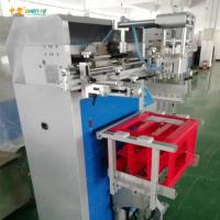 China SF-400 Semi-Automatic Screen Printing Machine 350x250mm for Plastic Crates 20pcs/min for sale