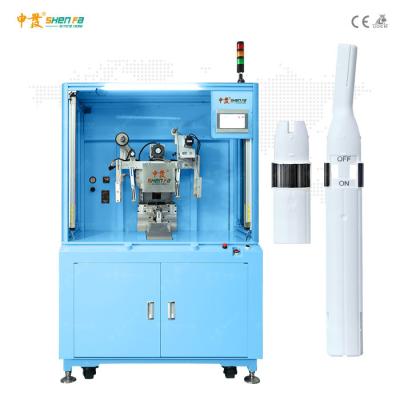 China 50pcs / Min Servo Automatic Screen Printing Machine Hot Stamping For Penbarrels for sale