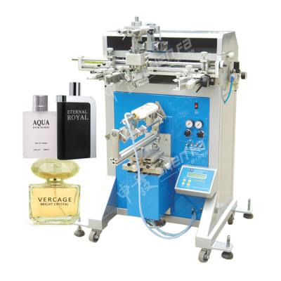 China SF-400 60W Semi-Automatic Pad Printing Machine for Perfume Bottles - 20pcs/min Speed, 350mm Print Area for sale