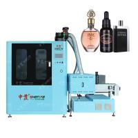 China SF-SS212 PLC Automatic Screen Printing Machine for Glass Perfume Bottles 25pcs/min 380V for sale