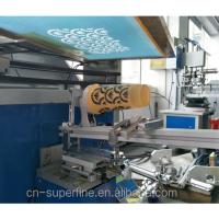 China SF-650 Oval Cup Screen Printing Machine | 180mm × 350mm Print Area | 15pcs/min Speed for Bottles and Cups for sale