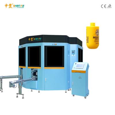 China Automatic Positioning 3 Color Silk Screen Printing Machine For Milk Bottle for sale