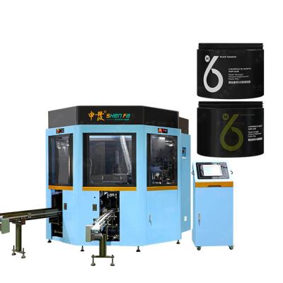 China 0.8mpa Automatic Screen Printing Machine For Cream Jar Gel Bottles for sale