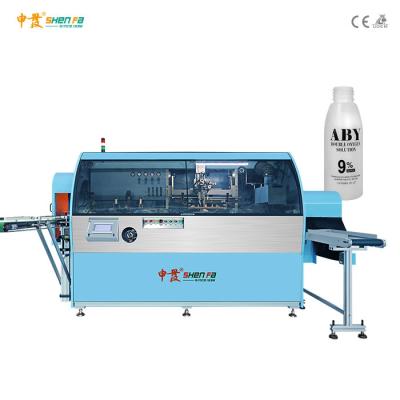 China SF-ASP-F1 Automatic Screen Printing Machine for Round Food Bottles - 80pcs/Minute, Print Size Φ25-90mm for sale