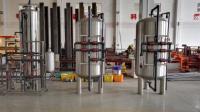 China Precision RO Pure Water Equipment with 1-30T/H Output Capacity and 96-98% Desalination Rate for Industrial Applications for sale
