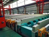 China Semi-Automatic Horizontal Anodizing Line for 3C Aluminum Phone Cases with 8–12 μm Film Thickness and Fine Sandblasting + Dyeing for sale