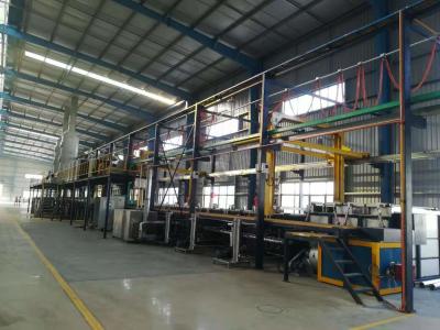 China Horizontal Automated Anodizing Line for Small Workpieces - 200T/Month Capacity, 6000mm Max Length for sale