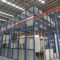 China Horizontal Powder Coating Line Machine 700T/Month Capacity with 380V-415V Voltage and 95% Recovery Rate for sale