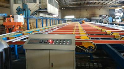 China 700T Aluminum Extrusion Handling System Semiautomatic/Automatic - 32,000mm Length with 60T Stretcher Capacity for sale