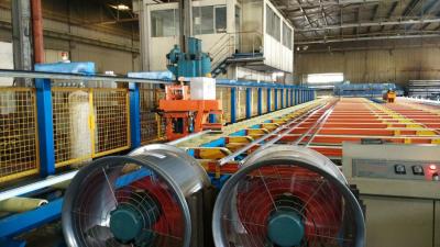 China 380V Aluminum Extrusion Handling System 700T Capacity with 32m Length and 60T Stretcher for Industrial Manufacturing for sale