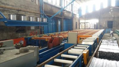 China 1000T Aluminum Extrusion Handling System with 380V Voltage, 32m Length and 60T Stretching Capacity for sale