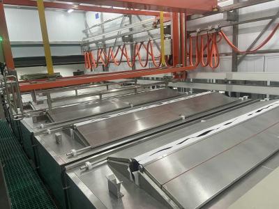 China 800–1500 Tons/Month Automatic Anodizing Production Line for Aluminum Eyeglass Frames with Type II Sulfuric Acid Anodizing and Nickel-Free Sealing for sale