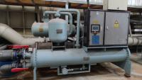 China Dry Water Cooled Screw Chiller 3PH 380V Oxidation Dedicated Direct Cooling for sale
