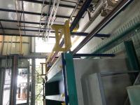 China Industrial Material Handling Production Line with High-Strength Steel Construction and Custom Overhead Roller Chain System for sale