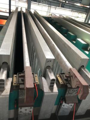 China Aluminum Alloy Conductive System for Anodizing Lines - 6063-T5 Material with Double Cooling Technology for sale