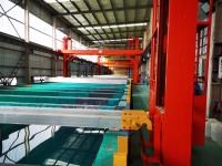 China 3000T/Month Horizontal U-Mode Anodizing Line for Aluminum 6061-6063 with 6500mm Capacity and 9-12µm Film Thickness for sale