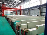 China Manual Anodizing Production Line Equipment 2500T/Month Capacity for 6500mm Aluminum Profiles for sale